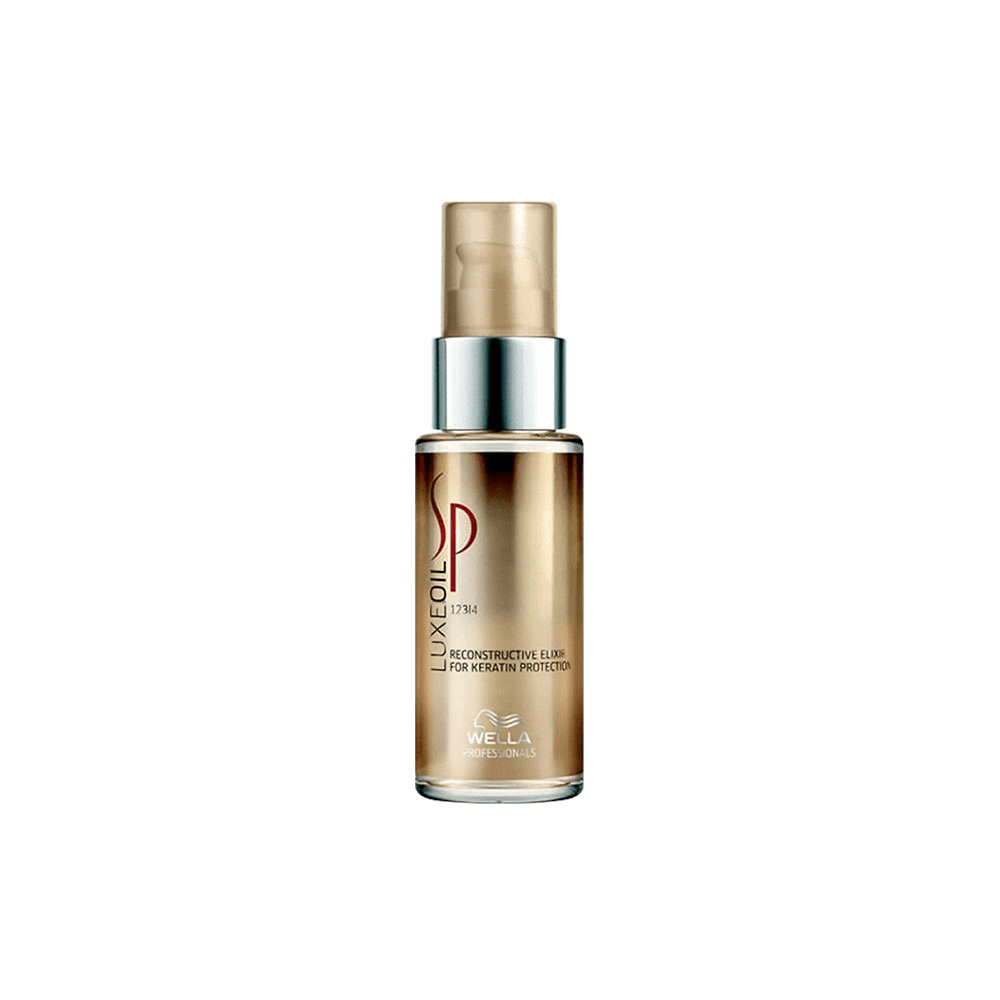 Óleo Capilar Sp System Professional Luxe Oil Elixir Reconstrutor 30ml ...