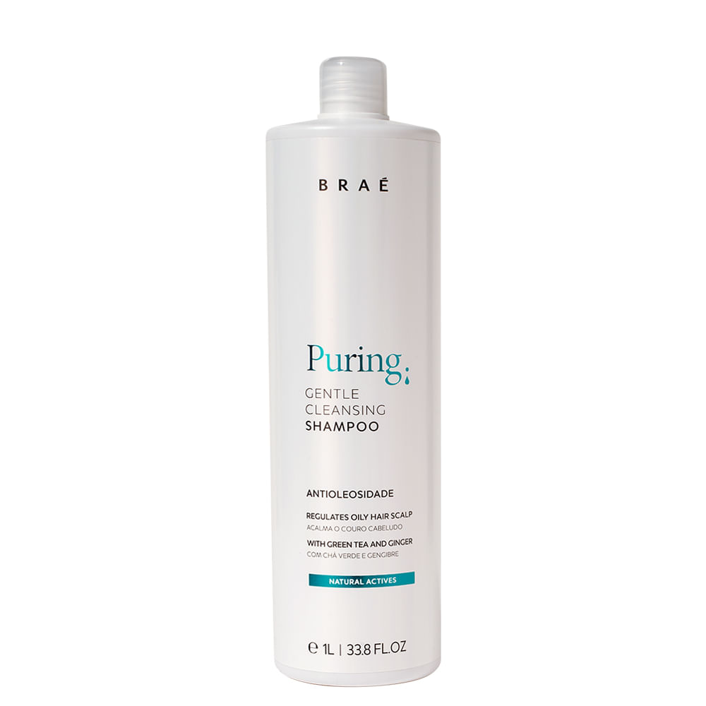 Shampoo Braé Puring 1000ml - Amobeleza