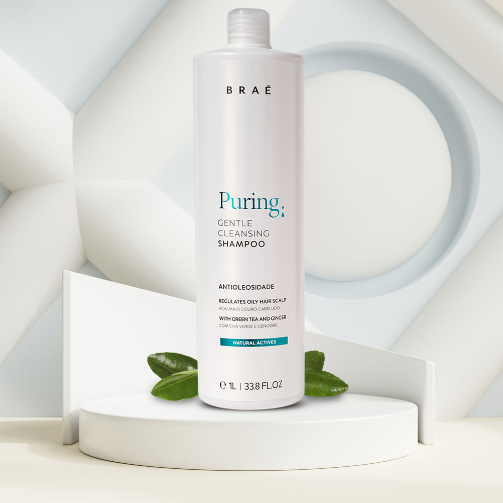 Shampoo Braé Puring 1000ml - Amobeleza