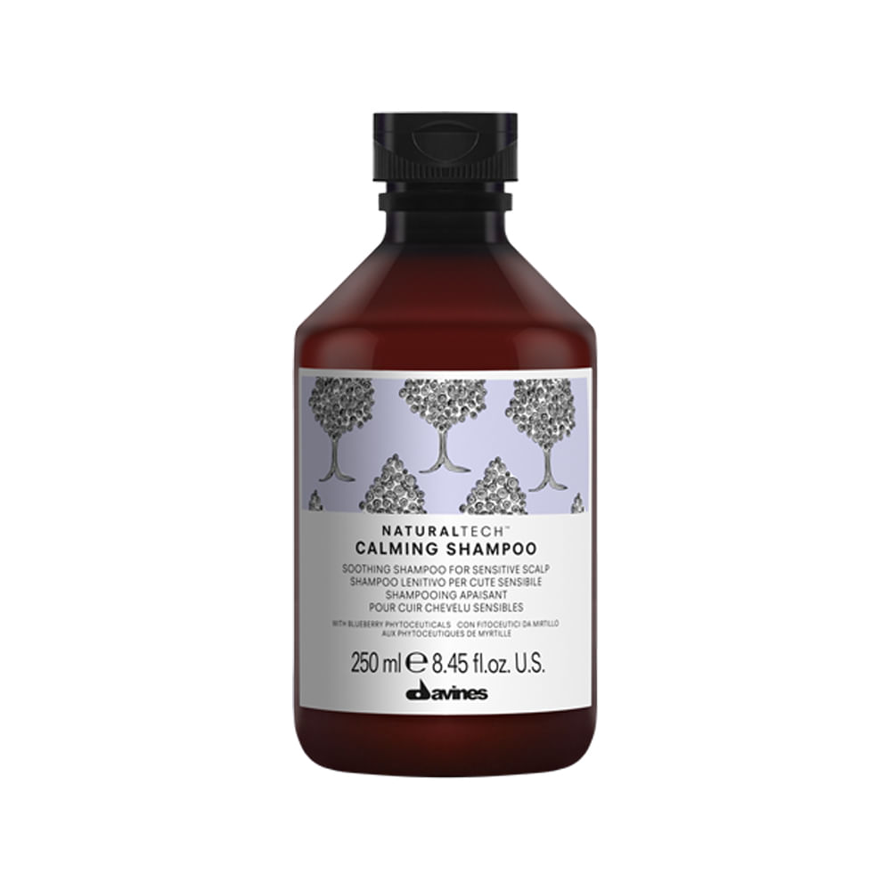Kit Davines Naturaltech Calming Shampoo 250 Ml Sérum Calmante 100 Ml