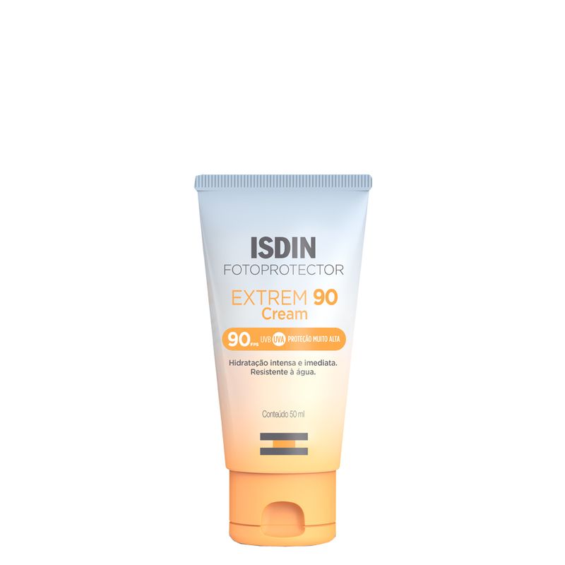 Protetor Solar Facial Natural Isdin FotoProtector Extreme Cream FPS 90 ...